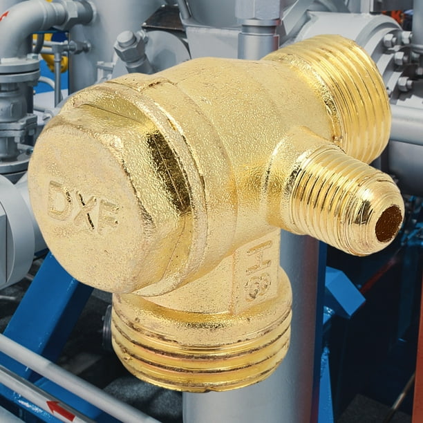 TB&W 3 Port Three-Way Check Valve 550W/1100W Male Threaded Air ...