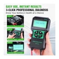 Car Battery Tester 12V 24V Digital Automotive Alternator Meter ...