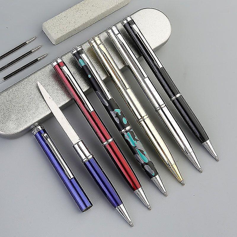Self-defense Hidden Knife Pen Writable Pen Gift Pen zhangyuxiang LED ...