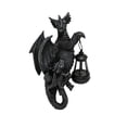 EDHITNR Solar Angel Statue with LED Light Gothic Garden Figurine with ...