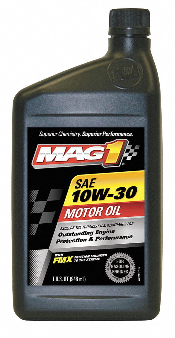 Mag 1 Engine Oil,10W-30,Conventional,1qt MAG61648 - Walmart.com