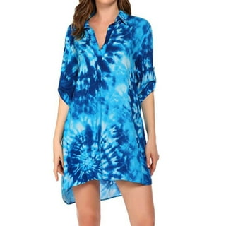 Swimsuit Cover Ups for Women Seethrough Plus Size Bathing Suit Cover Up ...