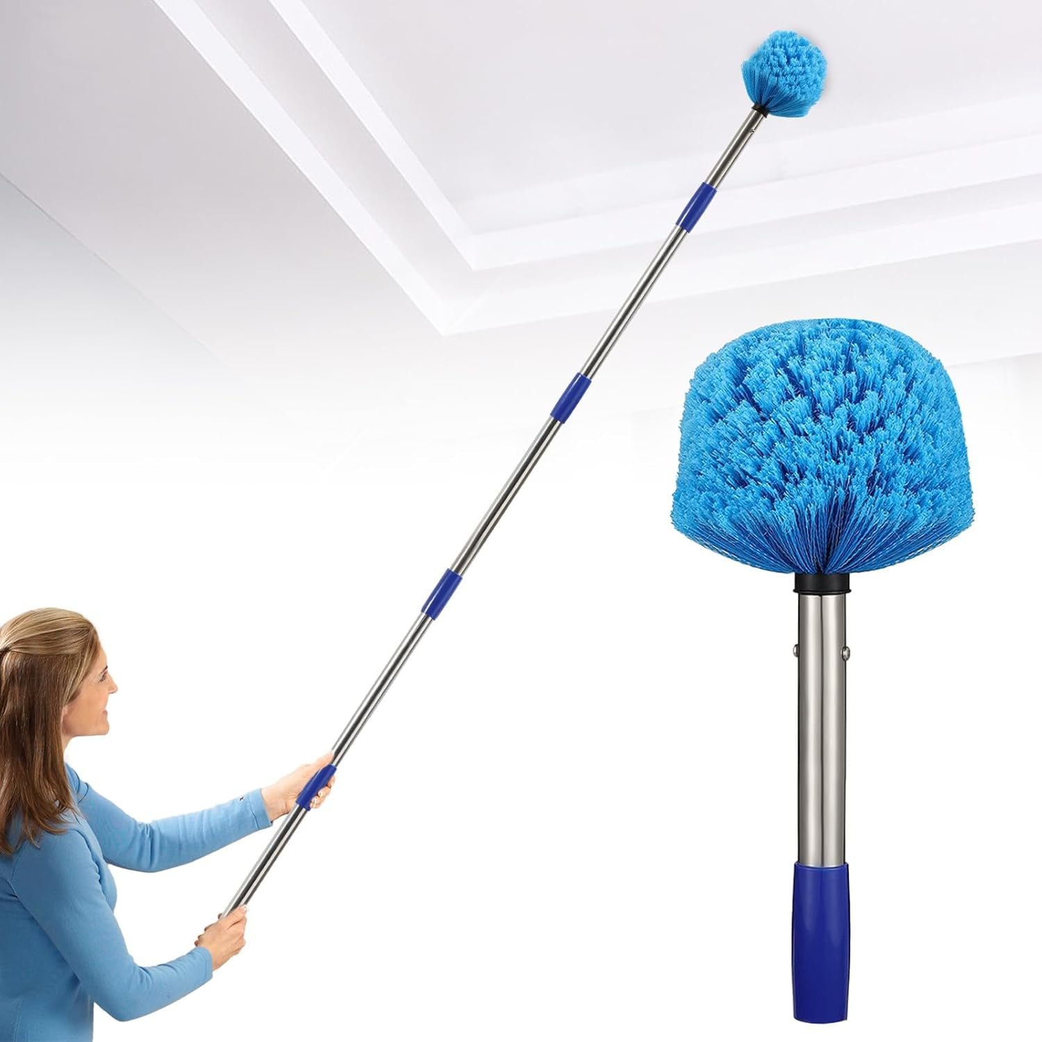 Click here for Rejoda-Cobweb Duster With Extension Pole  6ft Spid... prices
