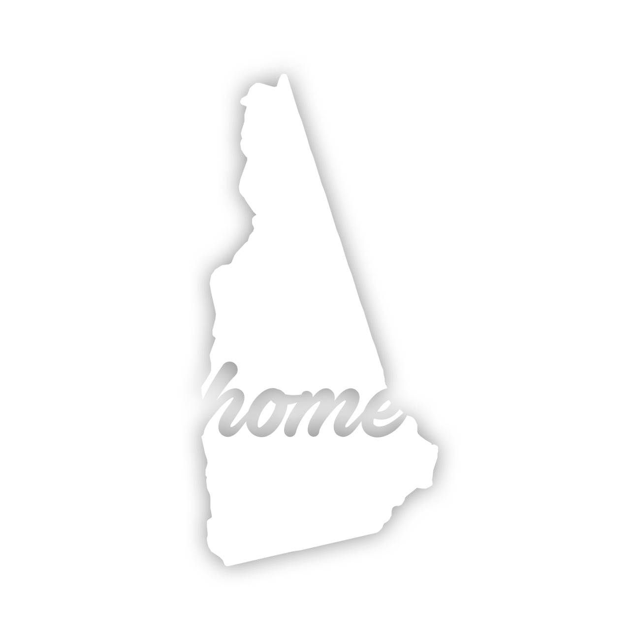 New Hampshire Home Sticker Decal Die Cut - Self Adhesive Vinyl ...