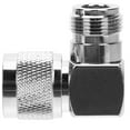 POPETPOP Right Angle Coax Connector N-type Male To Female Cb Radio ...