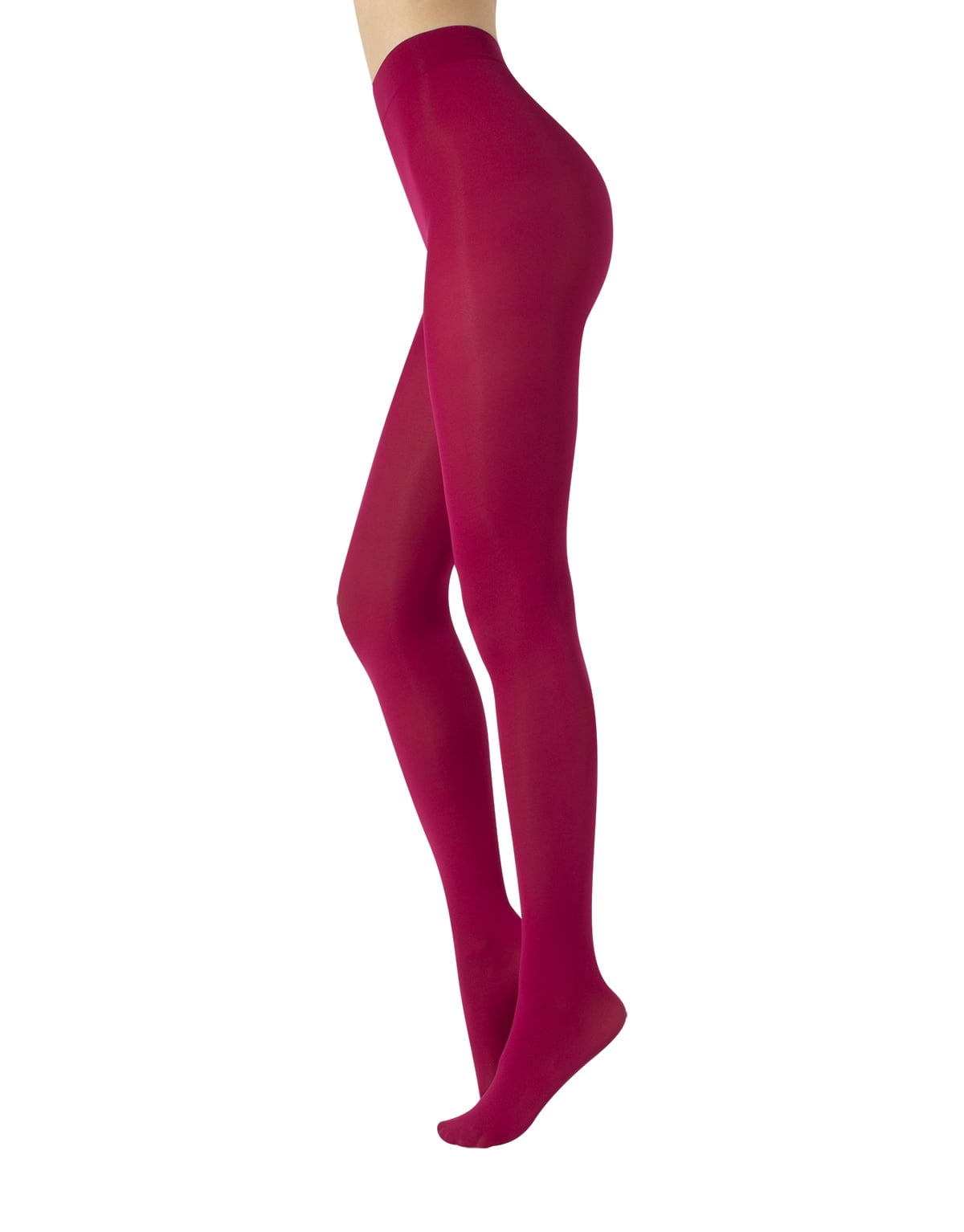 Calzitaly Opaque Colour Tights Thick Tights Microfiber 3d Pantyhose 80 Den M L Xl