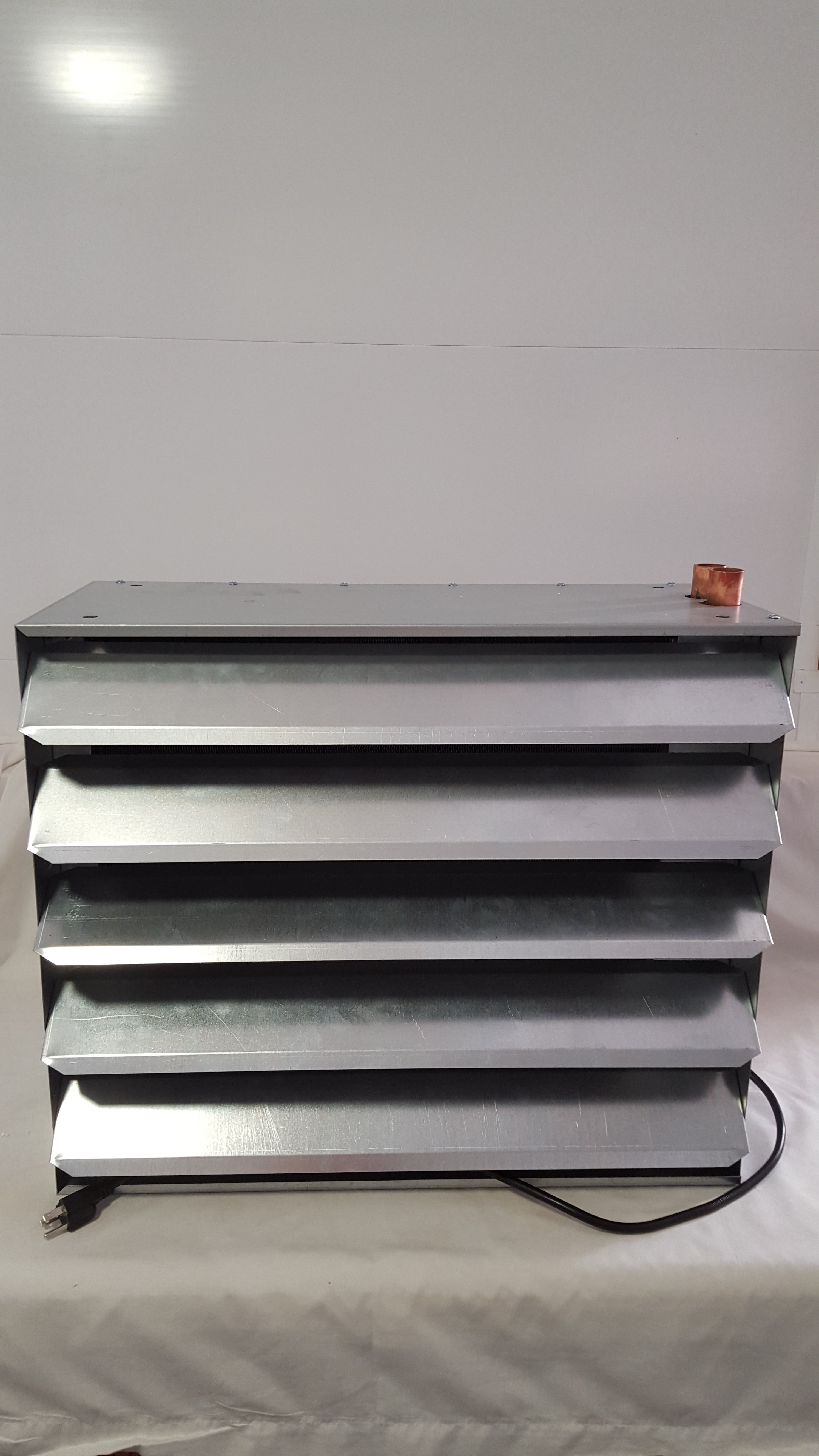 150k NEW STYLE Hydronic hanging heater, Variable speed fan NO WIRING ...