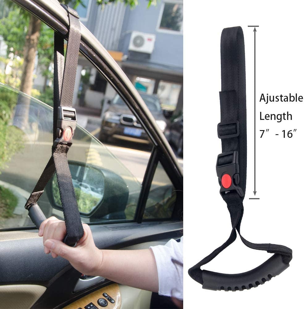 Car Handle 2 Piece Portable Automotive Handle Assistance Mobility Aid ...