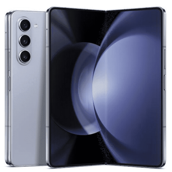 Restored Samsung Galaxy Z Fold5 Unlocked 256GB Icy Blue Excellent ...