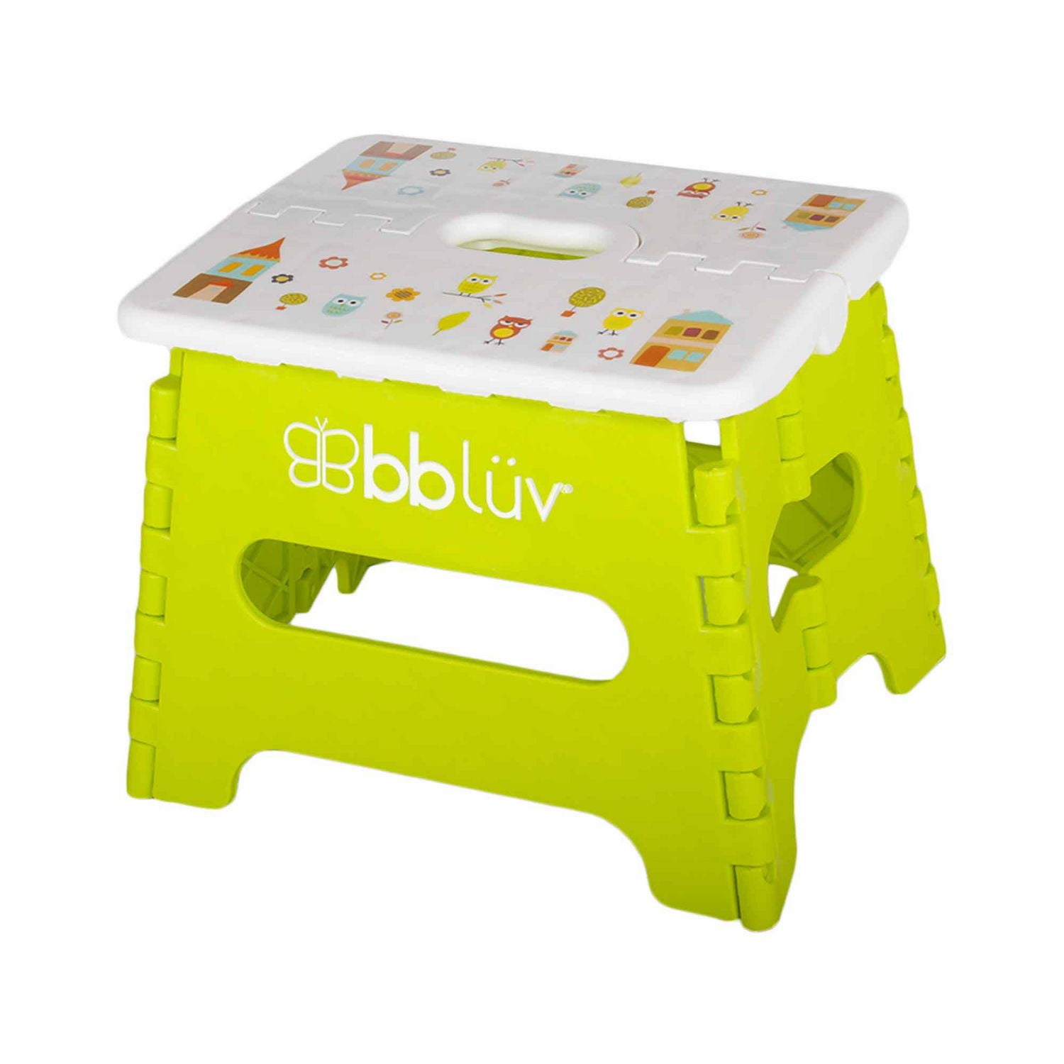 Click here for Bblüv - Stëp - Folding Step Stool (Lime) prices