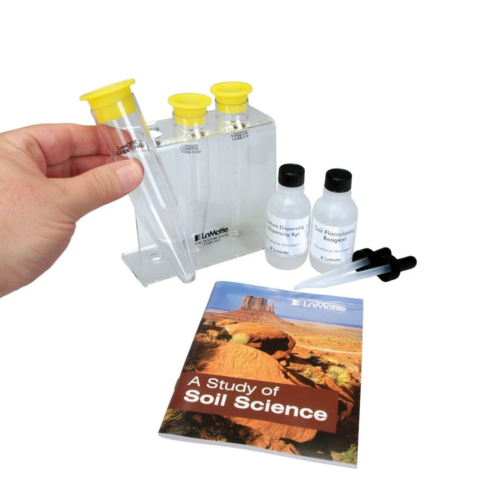 Lamotte Soil Texture Kit, Sufficient Chemicals For 50 Tests - Walmart.com