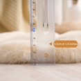 Round Faux Rabbit Fur Pet Bed Cushion, 16 inches, Cat Tree Tower ...