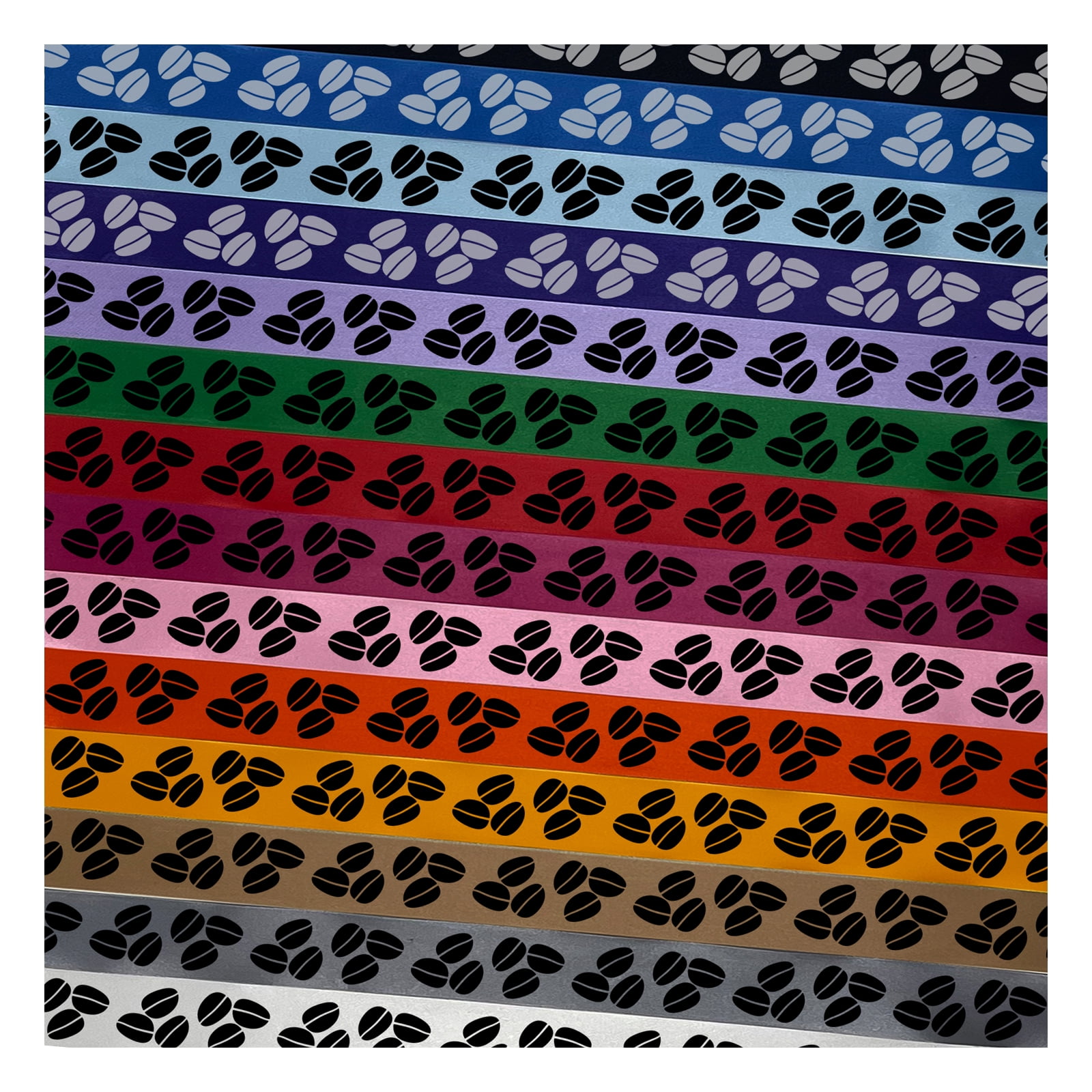 Coffee Beans Trio Satin Ribbon for Gift Wrapping Bows Craft DIY ...