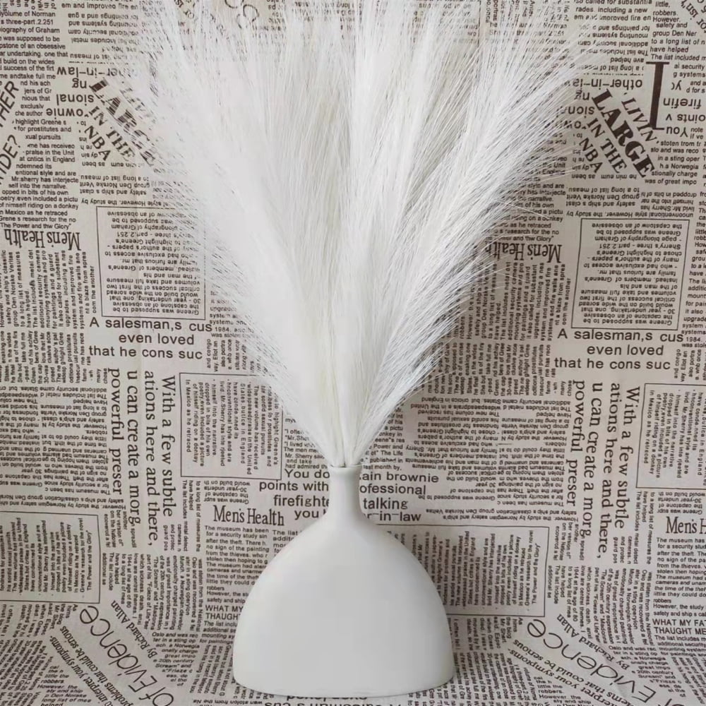 Vase Filler Faux Plant Fluffy Artificial Fake Plants Silk Cloth Plumes ...