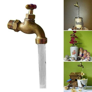 Invisible Flowing Spout Watering Can Faucet Fountain Floating Tap ...
