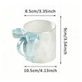 2026 New 2 Pack 3D Bow Ceramic Mug with Lid, Spoon & Gift Box ...
