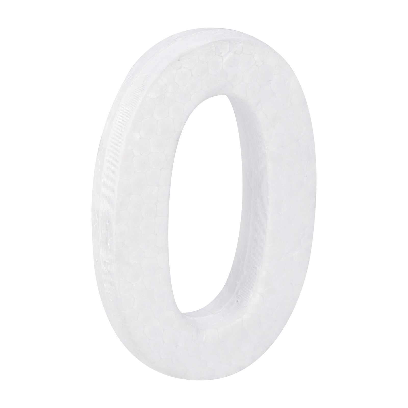 Uxcell Foam Numbers 0 Numeral EPS White Polystyrene Number 100mm/4 Inch ...