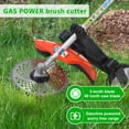 Momarys Gas Powered Weed Eater, 8-In-1 52CC 2-Stroke Brush Cutter, Pole ...