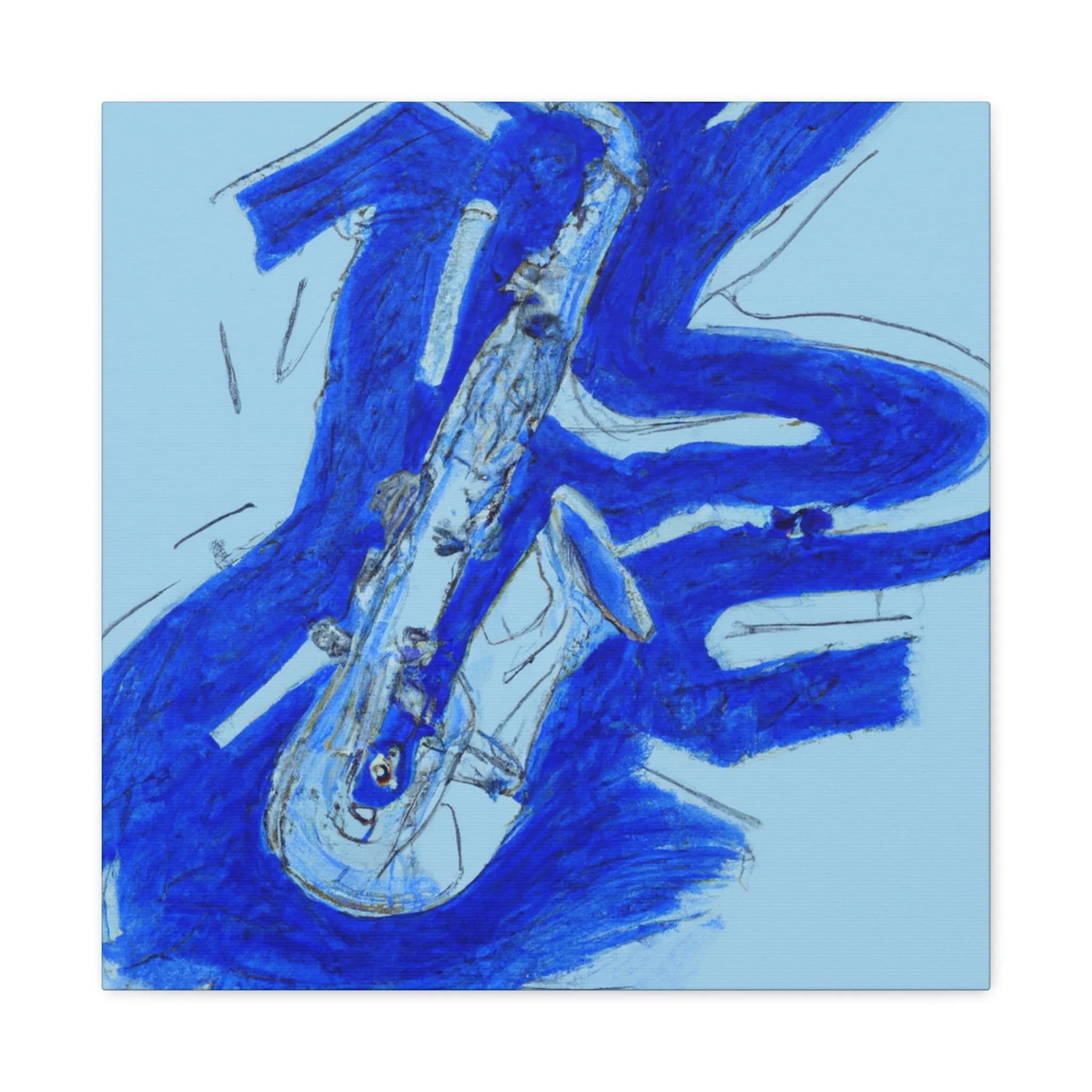 Saxophone Symphony Sonata. - Canvas - Walmart.com