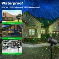 SHIQI-Laser Christmas Projector Lights Outdoor, Moving Firefly Star ...