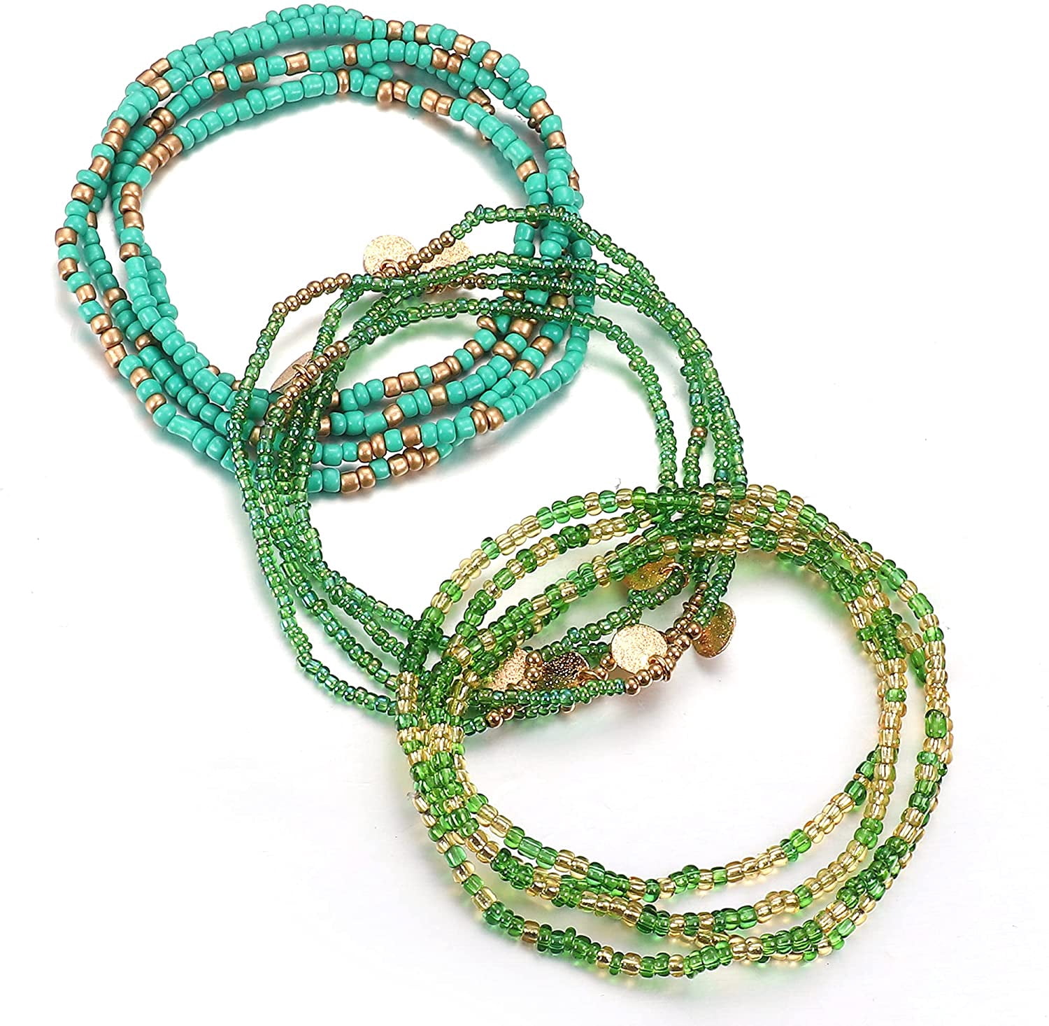 Jstyle Waist Beads Body Jewelry, Colorful Belly Beads, Bead Jewelry ...