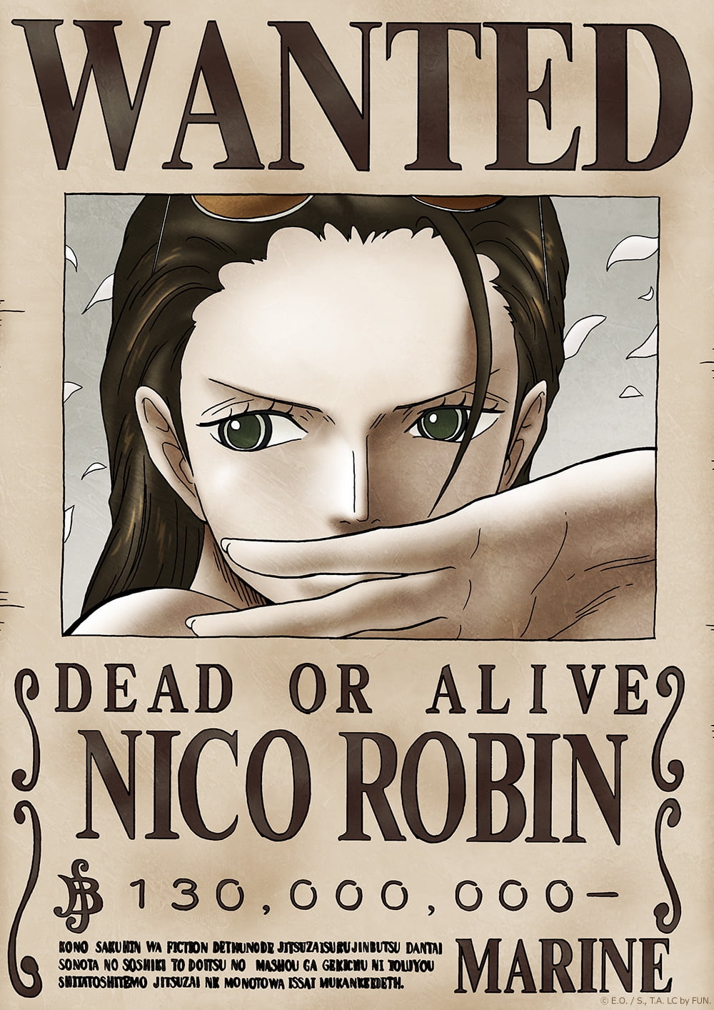 One Piece - Wanted Poster - Robin New World Philippines | Ubuy