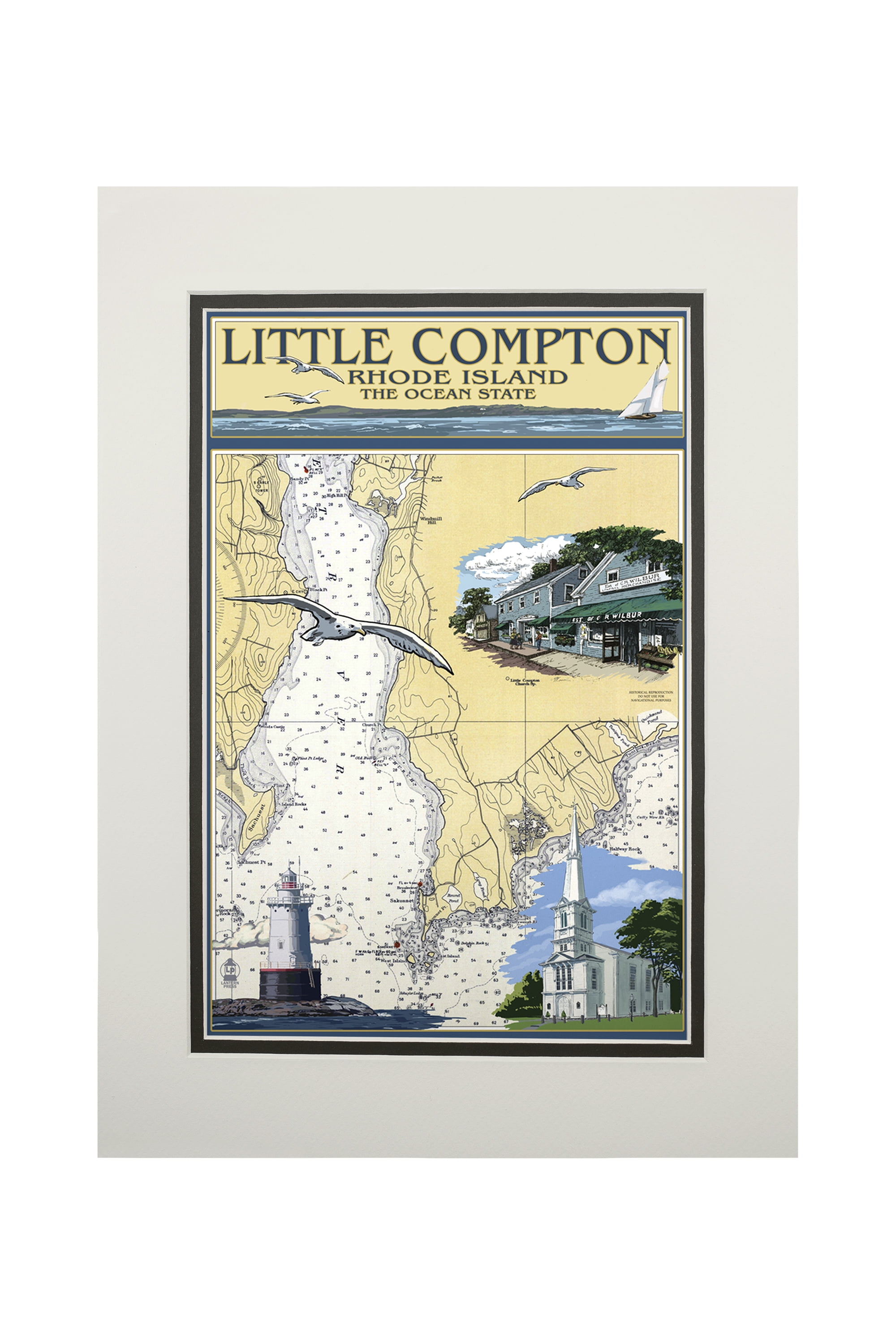 Little Compton, Rhode Island Chart - Walmart.com