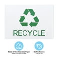 Uxcell 4 Pcs Recycle Sign Decals Recycle and Trash Symbols Sticker for ...