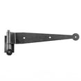 Iron Hinges Black Pintle Hinge Strap Shutter Hinge Offset 1.875 Inch - Walmart.com