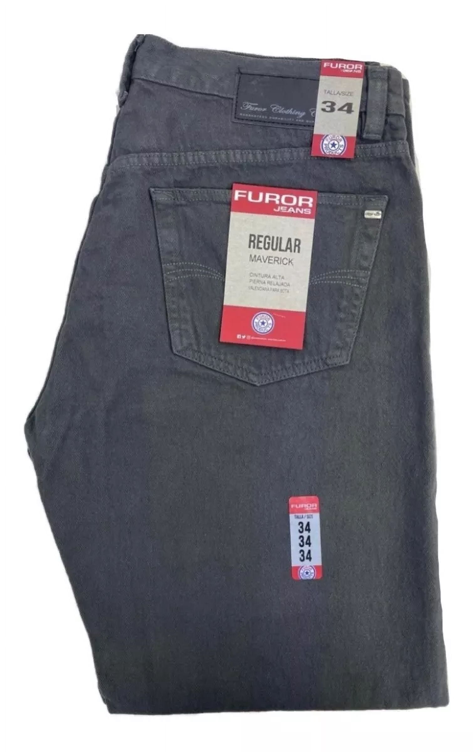 Pantalón De Mezclilla Teñida Recto Maverick Furor De Hombre | Bodega ...