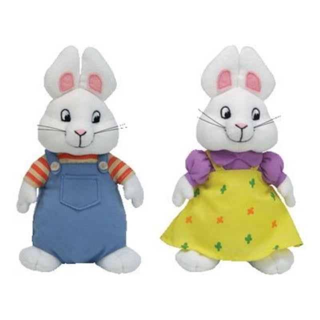 TY Beanie Babies - MAX & RUBY the Rabbits (Nick Jr. - Set of 2 ...