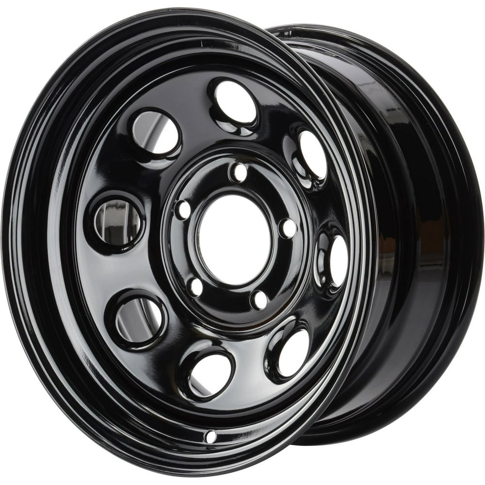 Vision Soft 8 15x7 5x127 -6et Gloss Black Wheel - Walmart.com - Walmart.com