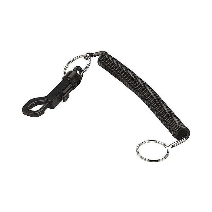 Flexible Coil Key Chain, Black - Walmart.com