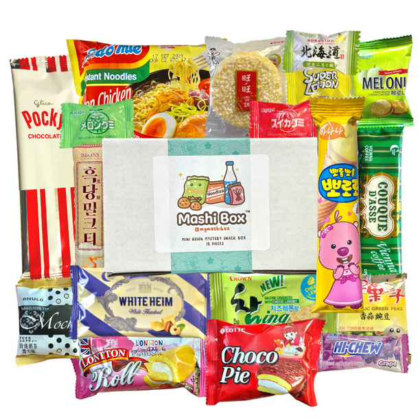 Mashi Box Mini Asian Mystery Snack Box (18 Pieces) - Walmart.com