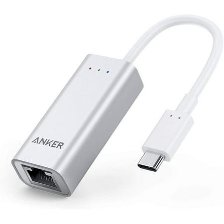 Anker USB-C Unibody Aluminum Portable 1-Gigabit Ethernet Port Network ...