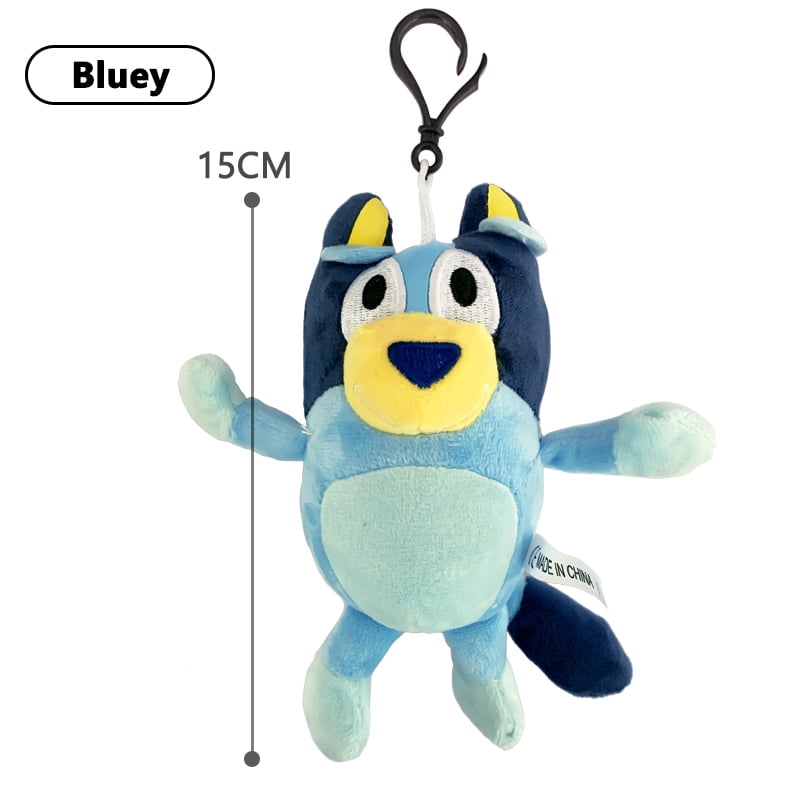 Muñeca de peluche Bluey 15CM YUBINGJIE figuras de Anime adornos ...
