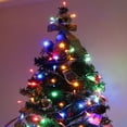 42ft 100 LED Christmas String Lights, Multicolor Fairy Lights With ...