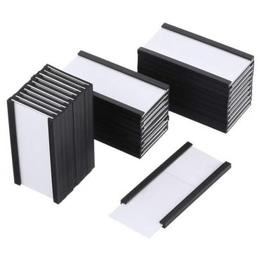 Magnetic Shelf Label Data Card Holders - C Channel - Magnetic Strips ...