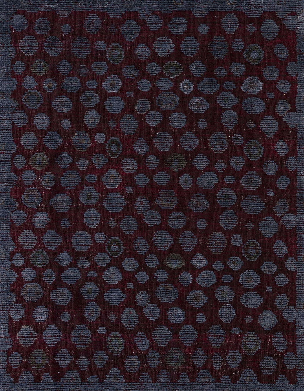 Ahgly Company Indoor Rectangle Abstract Chocolate Brown Abstract Area ...