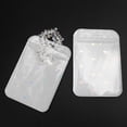 50pcs Holographic Mylar Bags - Smell Proof Resealable Pouches with ...