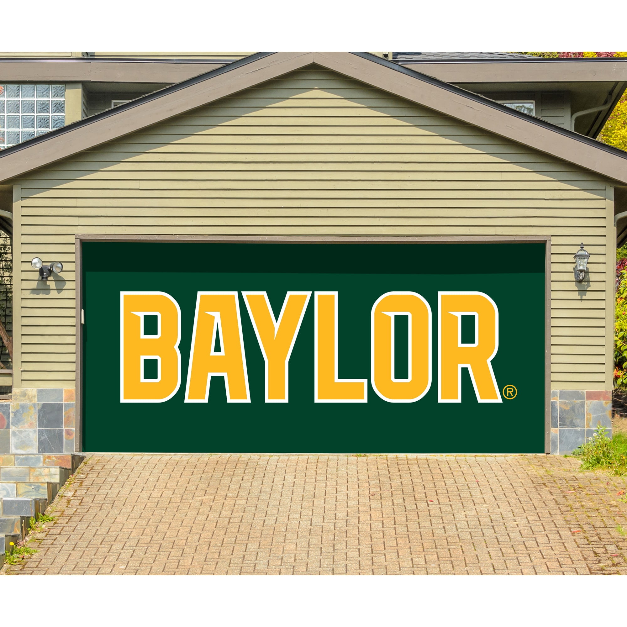 Baylor Bears 7' x 16' Double Garage Door Decor - Walmart.com