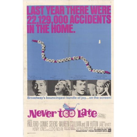 Never Too Late Movie Poster (11 x 17) | Walmart Canada