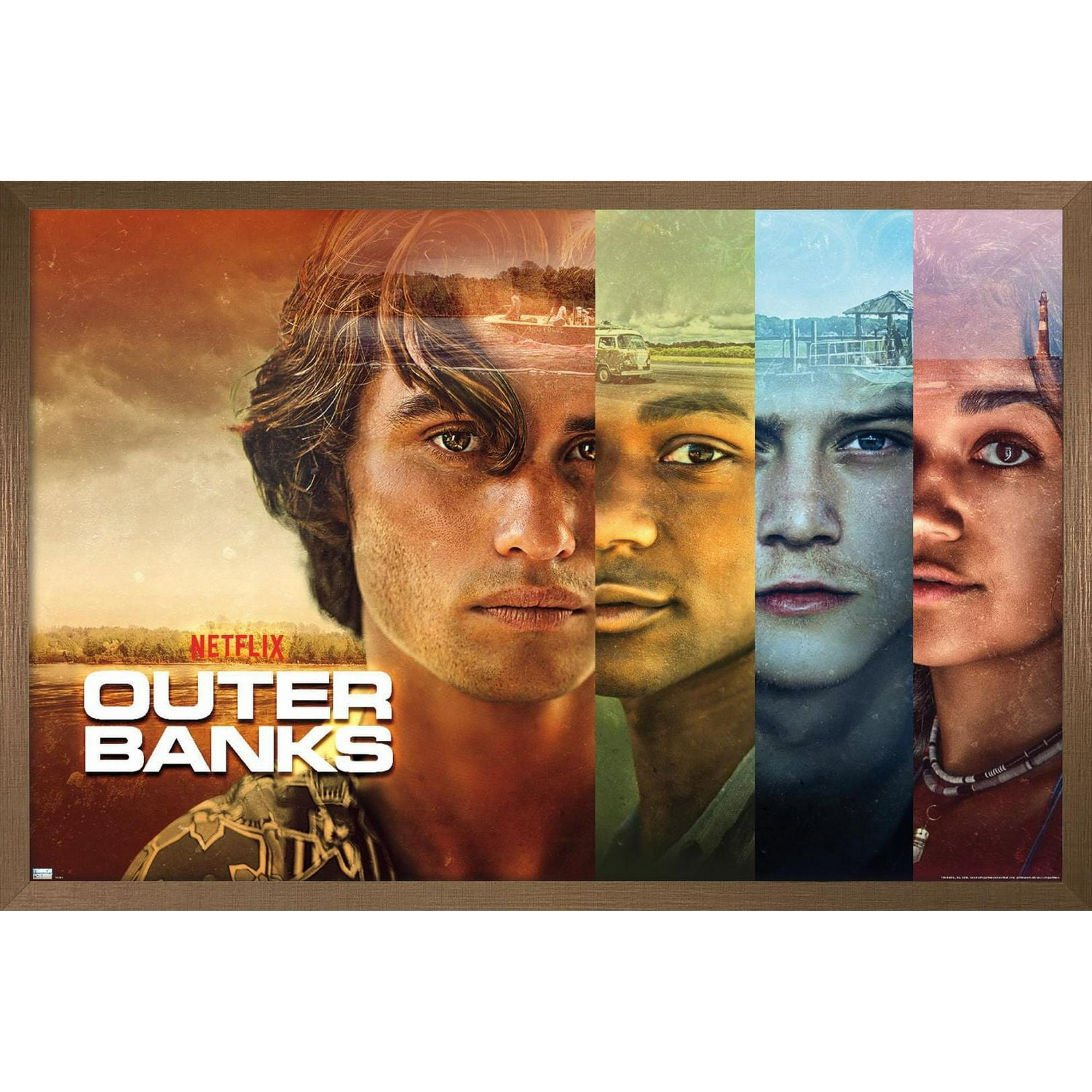 Click here for Trends International Netflix Outer Banks - Faces W... prices