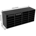 Classroom Mailbox Organizer 24-Slots, Thickened PVC Panel Literature ...