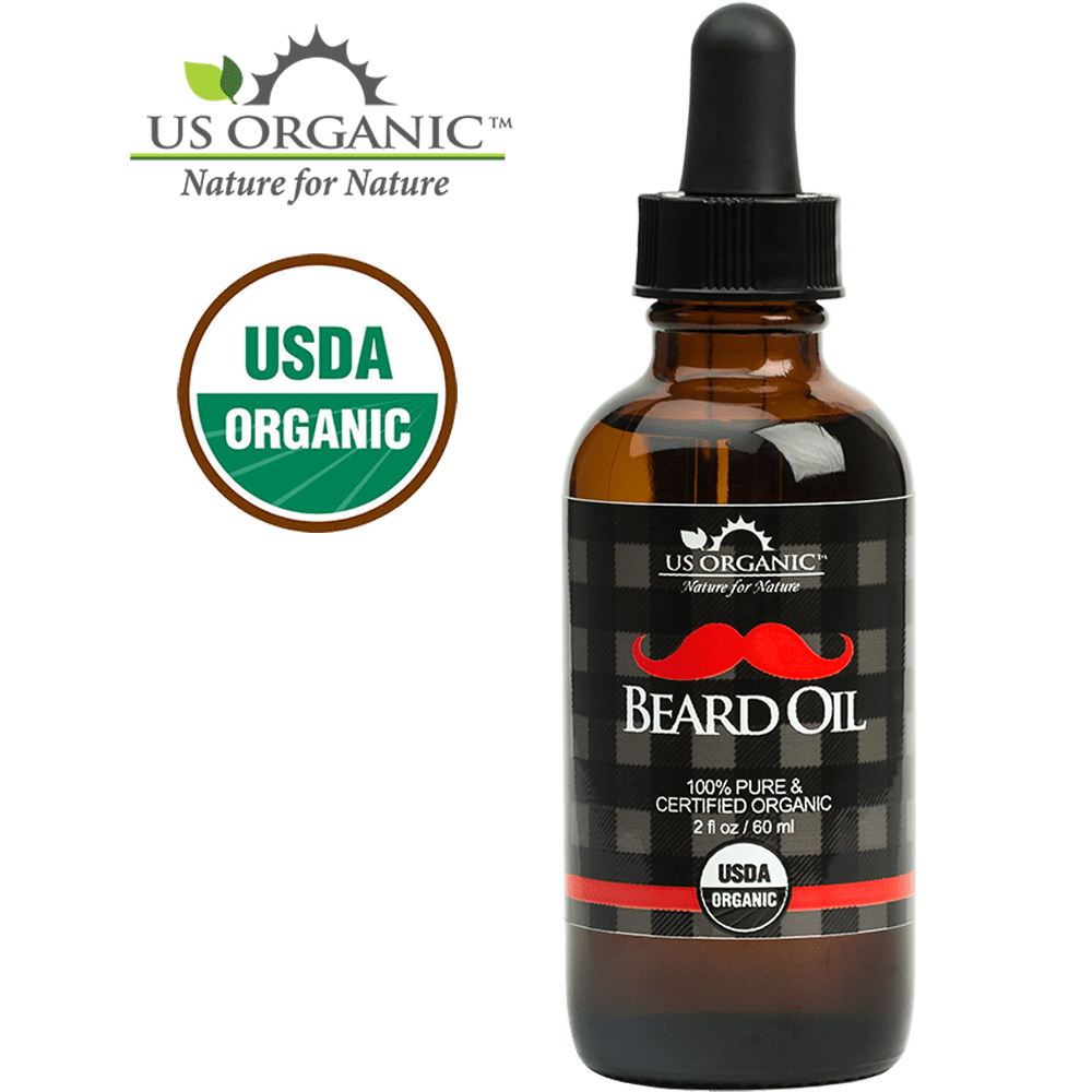 US Organic Beard Oil 2oz - Premium Grade, Natural Antimicrobial ...