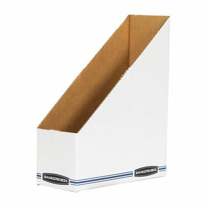 Bankers Box-4PK Bankers Box Stor/File& Magazine Files - Letter - Blue ...