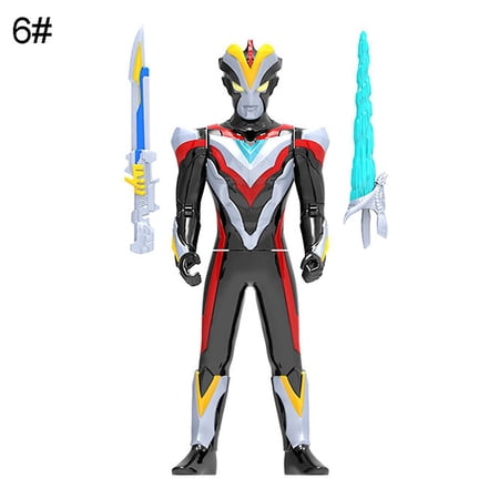 Blue Ultraman Tiga Gree Model Pvc Led Sound Kids Toy Gift | Walmart Canada