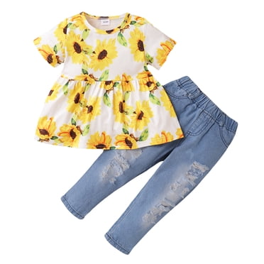 3T Toddler Baby Girl Clothes Baby Girls Outfits 3-4T Toddler Girls ...