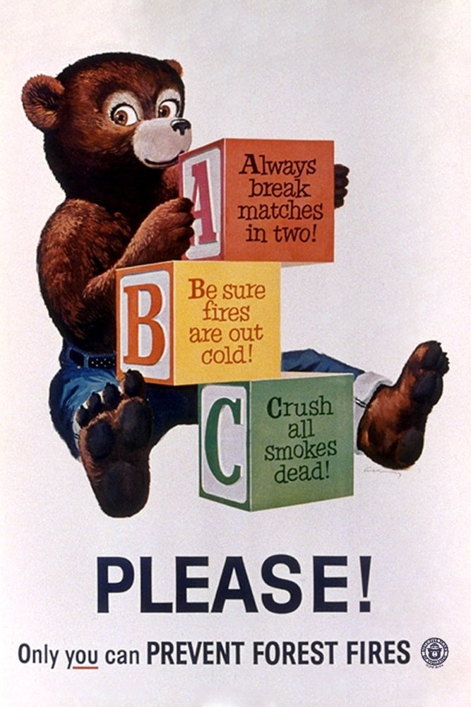 Smokey The Bear Poster