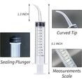 Wisdom Teeth Syringe, 5 Pack Irrigation Dental Syringes with Measure ...